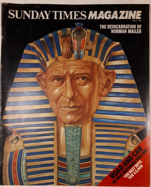 SUNDAY TIMES MAGAZINE 5th June 1983. "Norman Mailer, Manet Art, Clive ...