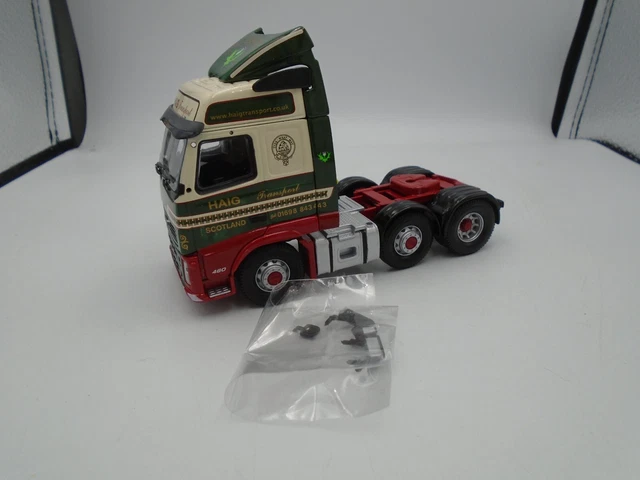 CORGI 1/50 SCALE VOLVO FH 6x2 TRACTOR UNIT HAIG LIVERY SCOTLAND £21.50 ...