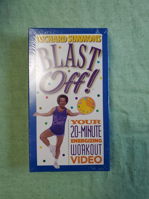 RICHARD SIMMONS BLAST Off VHS Video Tape Exercise Fitness Workout NEW ...
