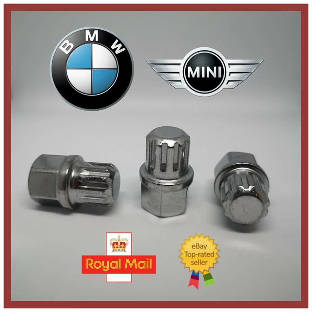 NEW BMW MINI Locking Wheel Nut Key No B12 / 14 Rib Spline £8.49 ...