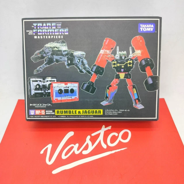 TAKARA TOMY TRANSFORMERS Masterpiece Rumble & Jaguar Ravage MP-15 ...