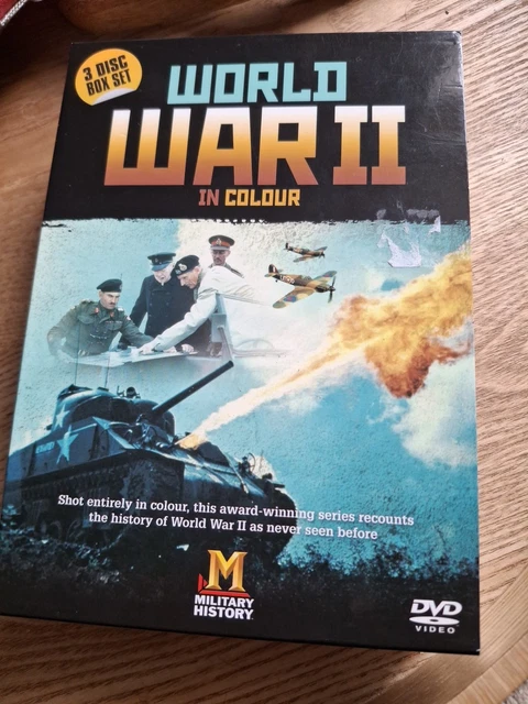 WORLD WAR II In Colour - The History Channel DVD 3-Disc Box Set New ...