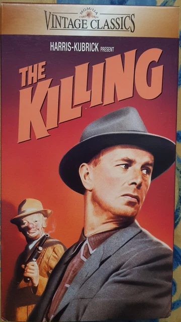 STANLEY KUBRICK'S THE Killing - Australian PAL VHS box slip cover $60. ...