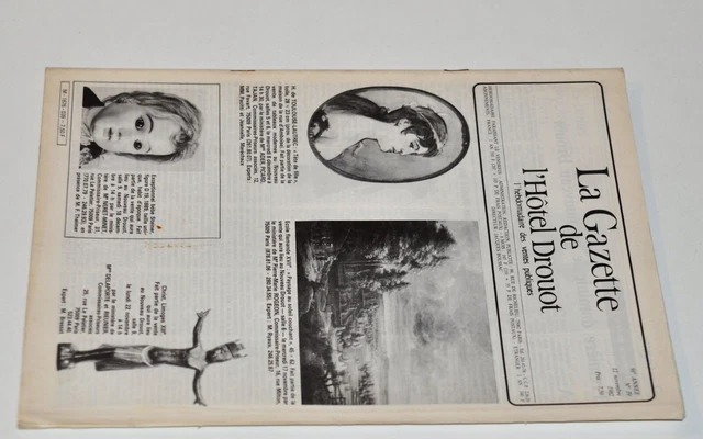 LA GAZETTE DE L'hotel Drouot N° 39 12 Novembre 1982 EUR 20,00 - PicClick FR