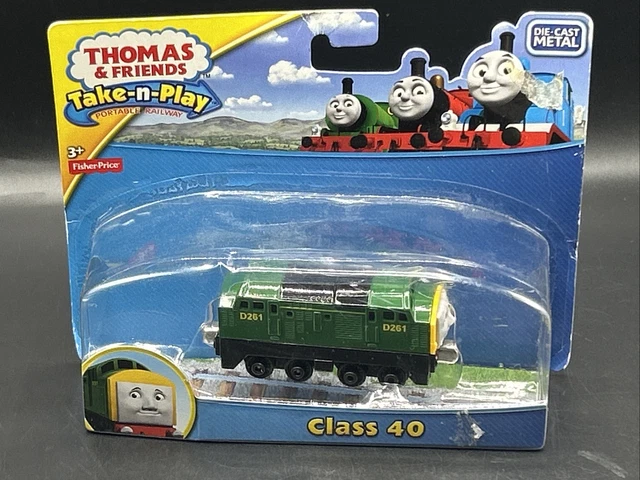 THOMAS THE TANK Engine Friends TAKE ALONG N PLAY CLASS 40 D261 NEW ...