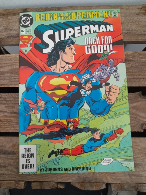 SUPERMAN #82 COMIC DC Comics Reign Of The Supermen 1993 EUR 5,85 - PicClick IT
