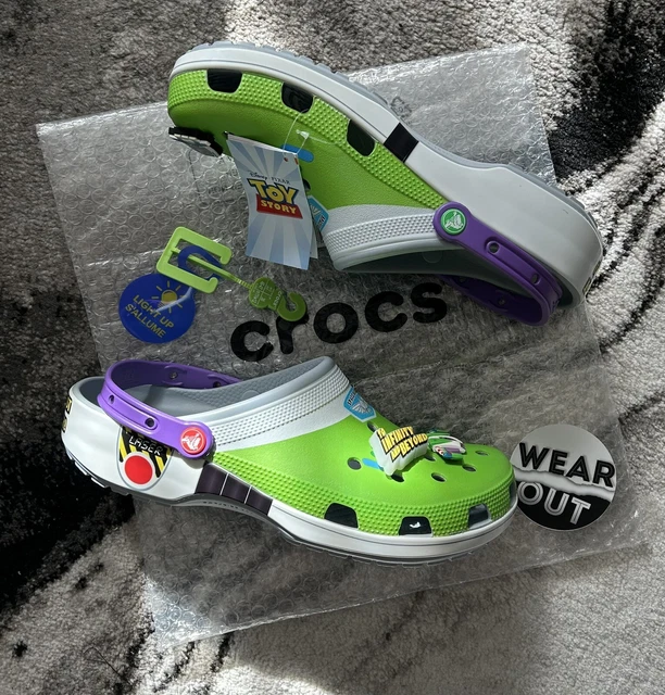 CROCS CLASSIC CLOG x Toy Story ‘Buzz Lightyear’ Size 12US Men’s 209545 ...