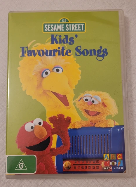 SESAME STREET KIDS' Favourite Songs DVD $14.95 - PicClick AU