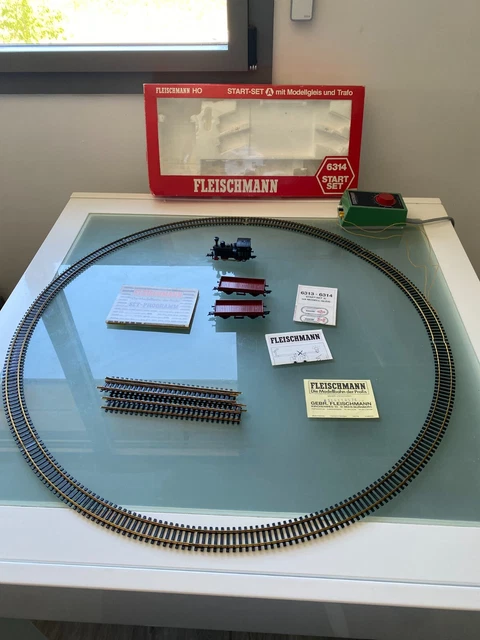 LOCOMOTIVE FLEISCHMANN HO 6314 Start Set Train Miniature EUR 79,99 ...