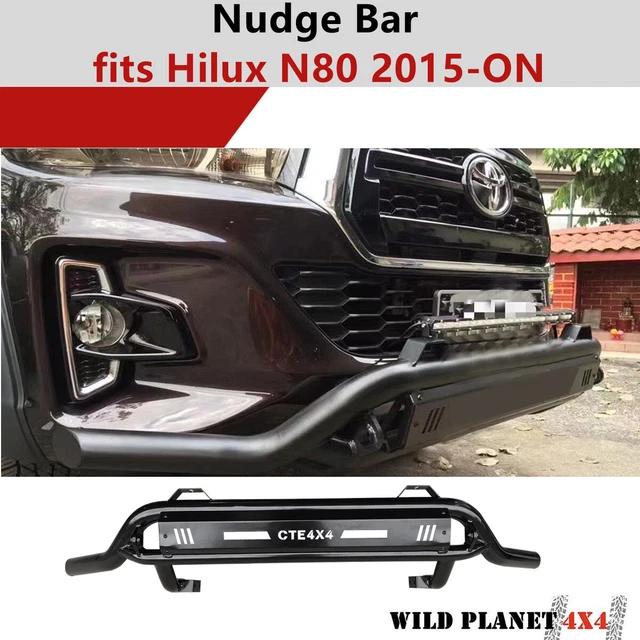 NUDGE BAR FOR Toyota Hilux N80 2015-Onwards Light Bar Powder Coated ...