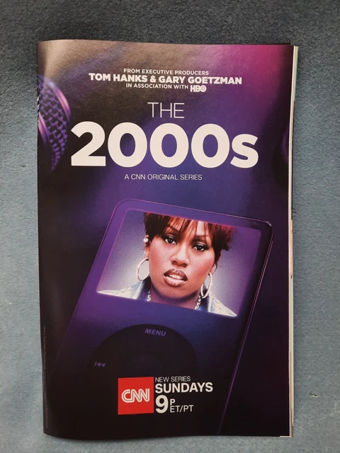 RARE CNN ORIGINAL Series THE 2000's Promotional Print Ad Tom Hanks HBO ...