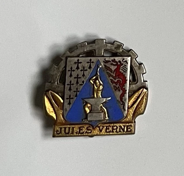 INSIGNE MARINE NATIONALE - Jules Verne - Courtois EUR 24,00 - PicClick FR