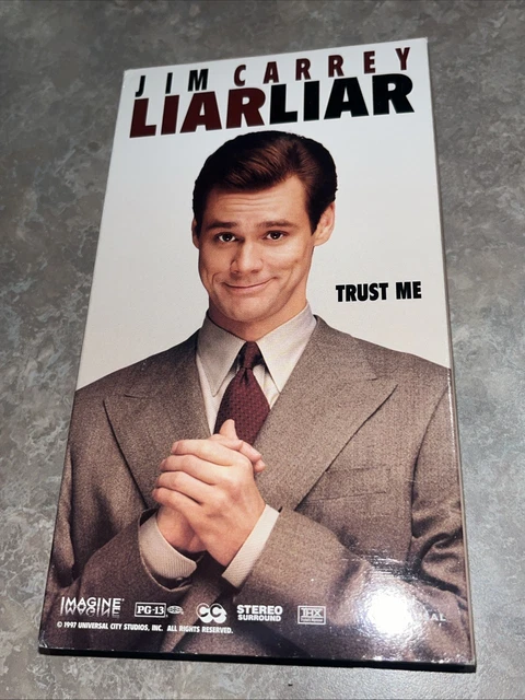 LIAR LIAR VHS Jim Carrey VHS ***TESTED*** $2.99 - PicClick