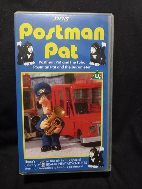 POSTMAN PAT AND the tuba - Postman pat and the Barometer VHS VIDEO £25. ...
