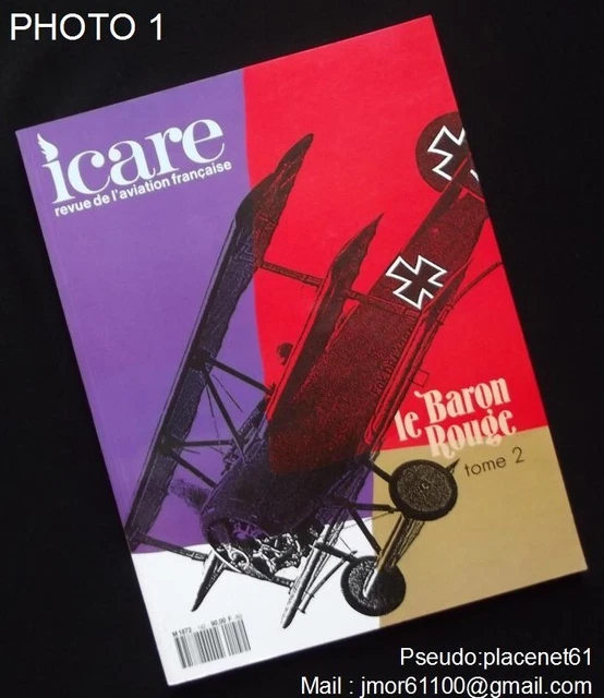 REVUE ICARE N° 142 Le Baron Rouge Tome 2. Revue parfait état comme neuve EUR 9,90 - PicClick FR