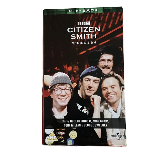 CITIZEN SMITH - Series 3 And 4 (VHS Tapes Box Set 2003) Comedy Robert ...