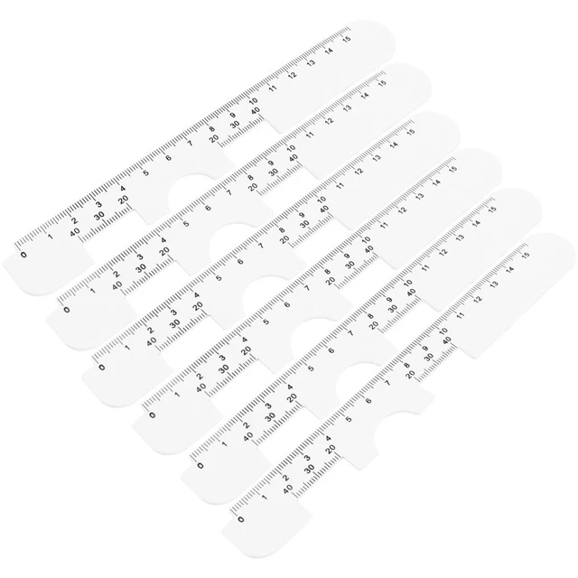 6PCS OPTICIAN GUIDE Pupilary Distance Measuring Ruler Eye Pd Ruler £6. ...