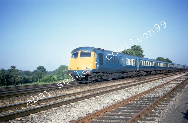 35MM BRITISH RAILWAY Slide - BR Blue Pullman Diesel Multiple Unit 1967 [R927] £1.50 - PicClick UK
