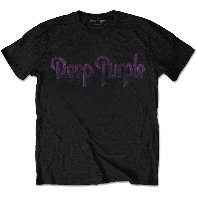 DEEP PURPLE VINTAGE Logo Ufficiale Merce T-Shirt M/L/XL Nuovo EUR 23,67 ...