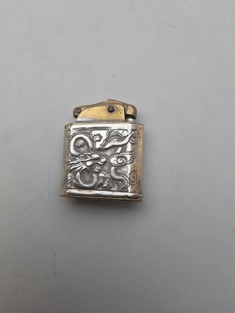 ANCIEN BRIQUET à Essence MYON Indochine Dragons Chine EUR 40,00 ...