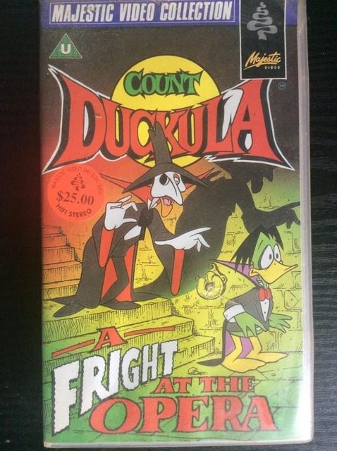 COUNT DUCKULA - A Fright At The Opera (VHS) £8.00 - PicClick UK