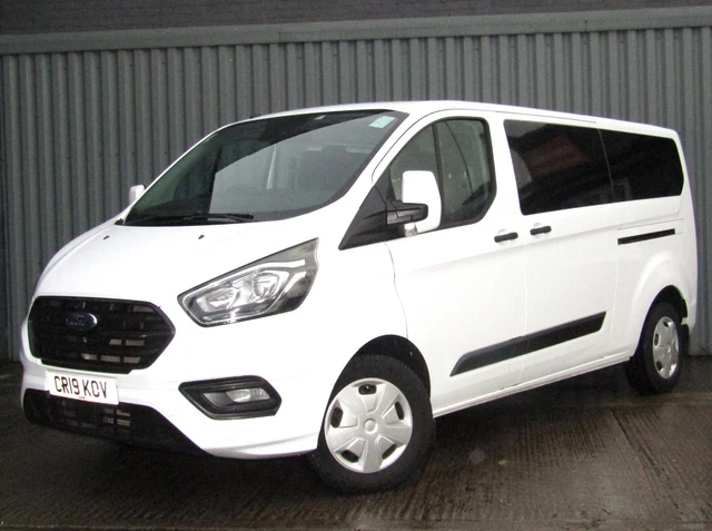 FORD TRANSIT CUSTOM Kombi 9 Seater LWB 52694 Miles 2019. (Tourneo) mpv ...