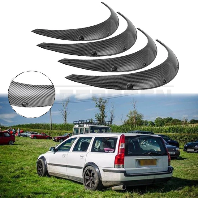 KIT DE CARROSSERIE en carbone éruptions en carbone passages de roue ...