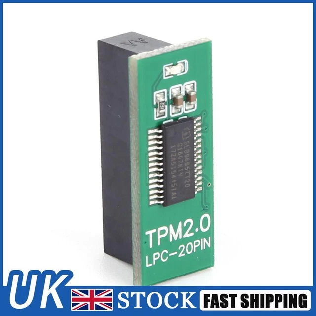 TPM 2.0 LPC-20PIN Module Windows 11 Upgrade Test for ASUS GIGABYTE ...