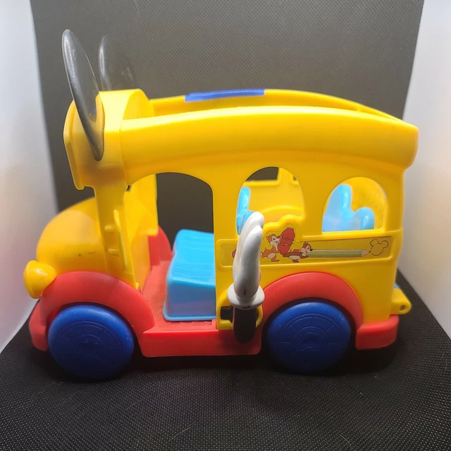 MATTEL MICKEY MOUSE Clubhouse School Bus 2013 No Figures EUR 6,59 ...
