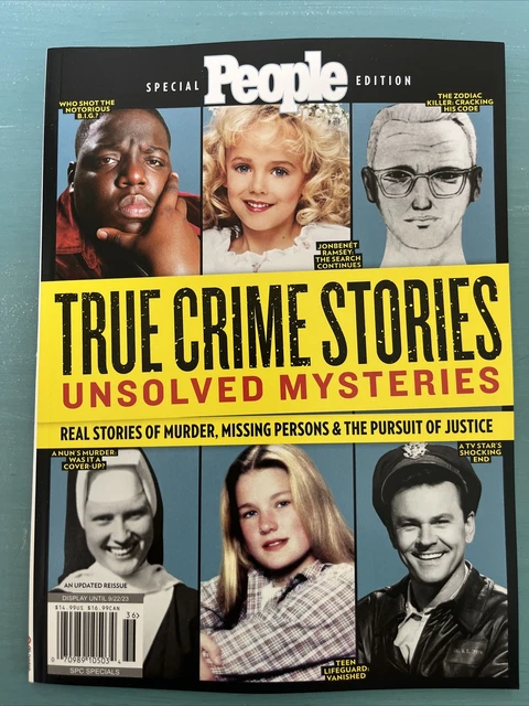 PEOPLE MAGAZINE TRUE Crime Unsolved Magazine 2023 ~ SPECIAL EDITION ...