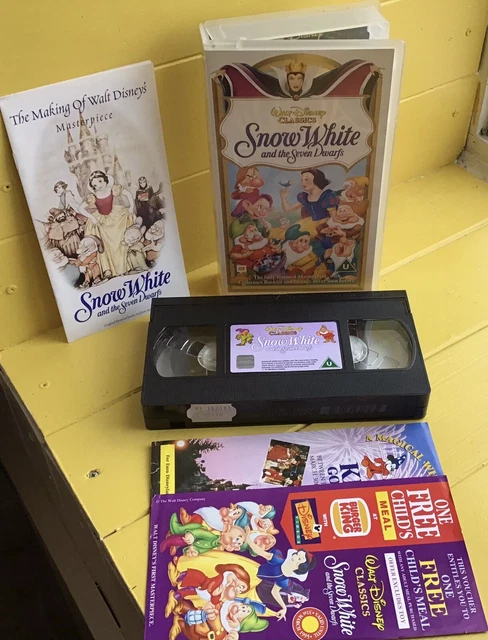 AUTHENTIC SNOW WHITE And The Seven Dwarfs (VHS/PAL, 1994) EUR 3,46 ...