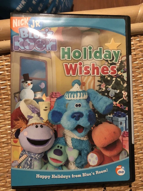 DVD NICK JR Blues Room Holiday Wishes 2005 Blue's Clues NEW $20.71 ...