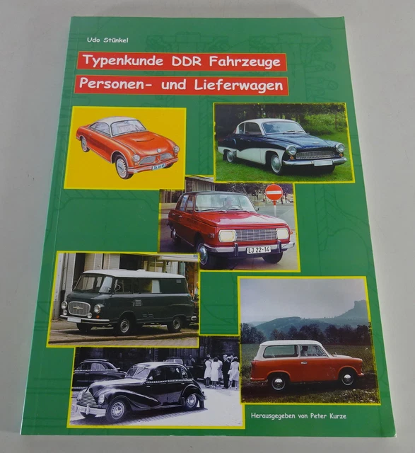 TYPENKUNDE GDR VEHICLES With Wartburg,Trabant,Awz ,Ifa,BMW / Emw ,Framo ...
