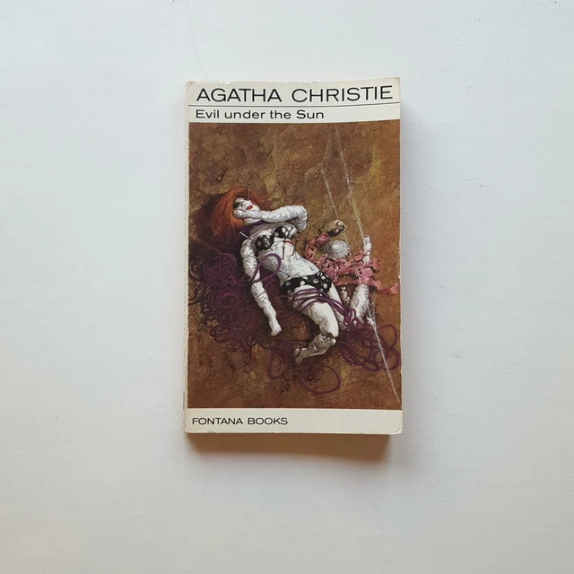 EVIL UNDER THE Sun, Agatha Christie, (Fontana Books, 1973) £4.50 ...