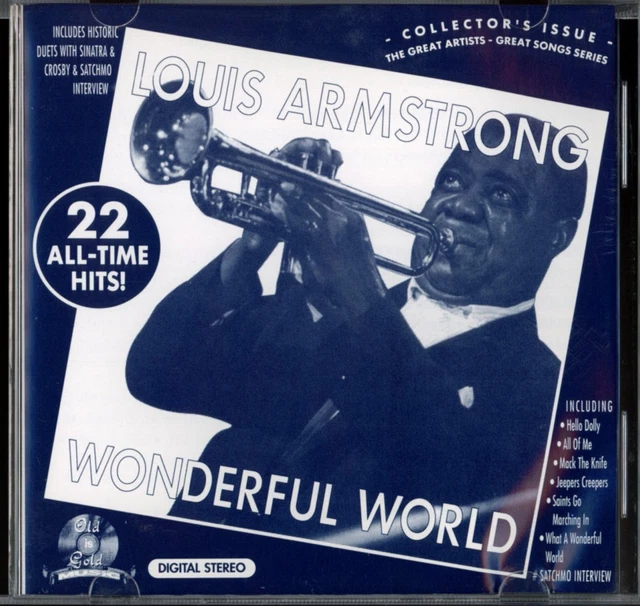 LOUIS ARMSTRONG - Wonderful World CD NEW CASE (B63) $6.60 - PicClick AU