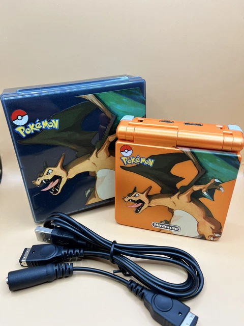 GAME BOY ADVANCE SP Charizard/Dracaufeu Edition - AGS 001 Nintendo GBA ...