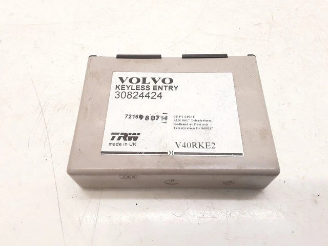 VOLVO S40 V40 MK1 2.0T 118kW 1998 Keyless go control unit module ...