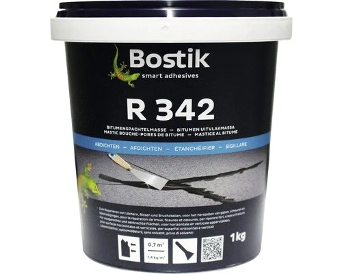 BOSTIK R 342 Bitumenspachtelmasse 1 kg EUR 7,25 - PicClick DE