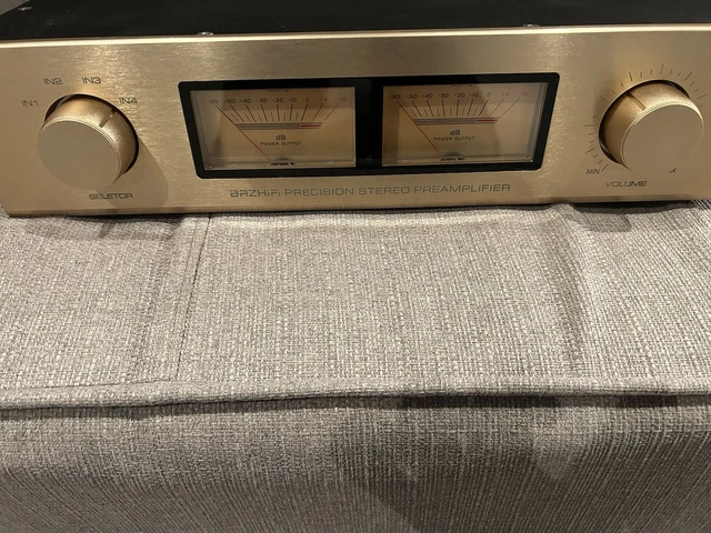 CLONE ACCUPHASE C-245 HiFi Preamplifier VU Meter RCA XLR Mint condition ...