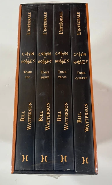 BD COFFRET INTÉGRALE CALVIN et HOBBES 4 tomes Bill Watterson TBE EUR ...
