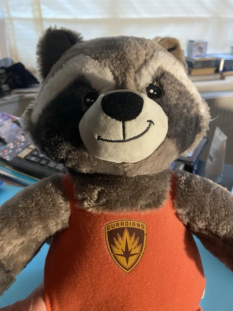 GUARDIANS OF THE Galaxy Build A Bear - Rocket Raccoon £12.50 - PicClick UK