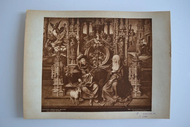 ANCIENNE PHOTO ALBUMINE vers 1880 de tableau ancien Jan Van Coninxloo EUR 9,90 - PicClick FR