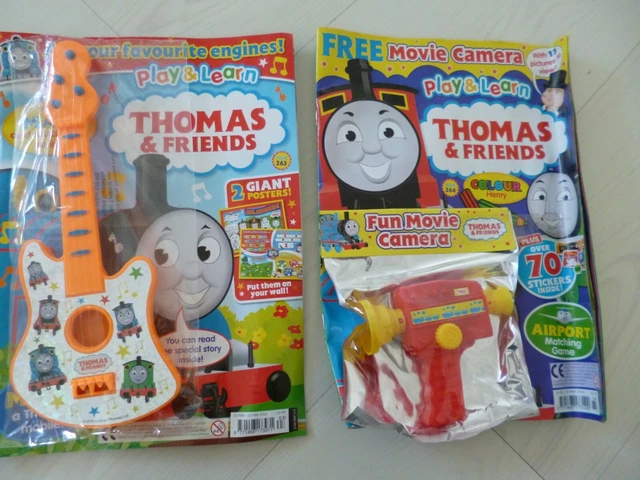 THOMAS & FRIENDS Magazines Comics Play & Learn Issues 263,264 2010 £5. ...