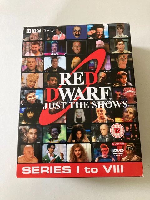 RED DWARF: JUST The Shows Series I-VIII (1-8) DVD Box Set £5.99 - PicClick UK
