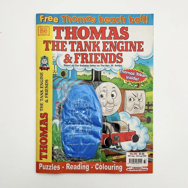VINTAGE THOMAS THE Tank Engine & Friends Magazine No 310 Comic 1999 ...