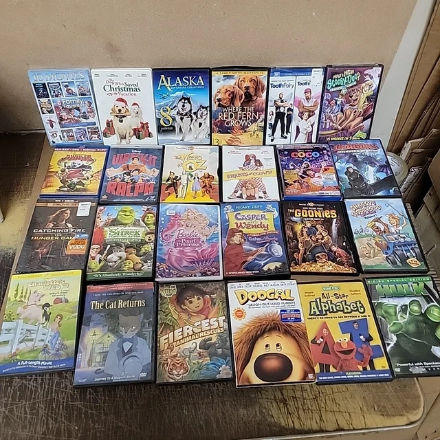 (33) WALT DISNEY Pixar Rugrats DVD Movie Lot Animated Cartoon Family ...