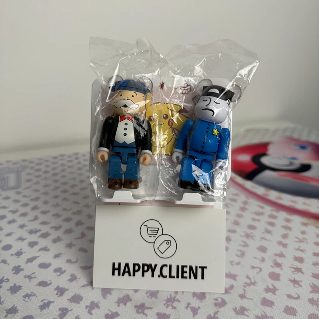BEARBRICK SERIES 49 Monopoly set Secret rare Artist 100% Mini Figure £ ...