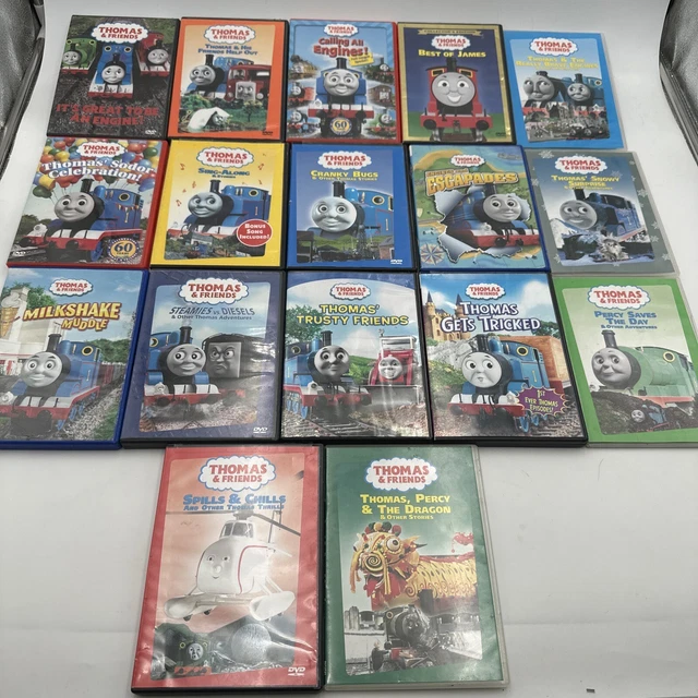THOMAS THE TRAIN Thomas & Friends LOT of 17 DVDs Collector’s Edition ...