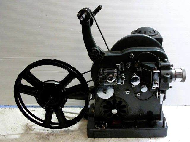 9.5MM FILM PROJECTOR Paillard DA (Bolex) w. Hugo Meyer Lens, films ...