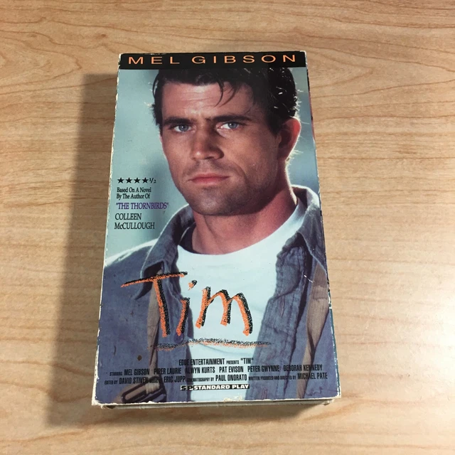 TIM (VHS, 1993) Mel Gibson Piper Laurie Alwyn Kurts £4.63 - PicClick UK